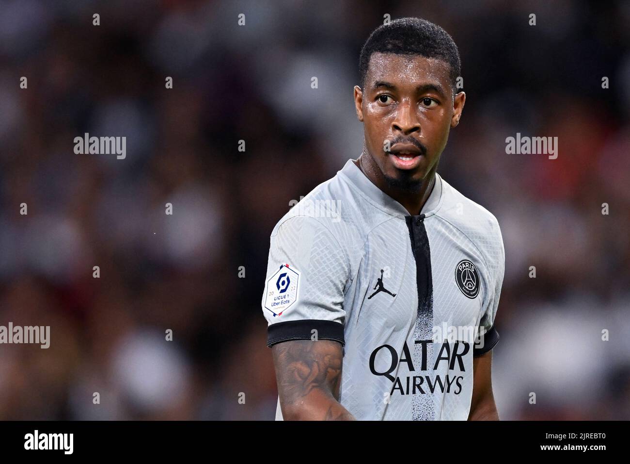 LILLE - Presnel Kimpembe of Paris Saint-Germain during the French Ligue ...