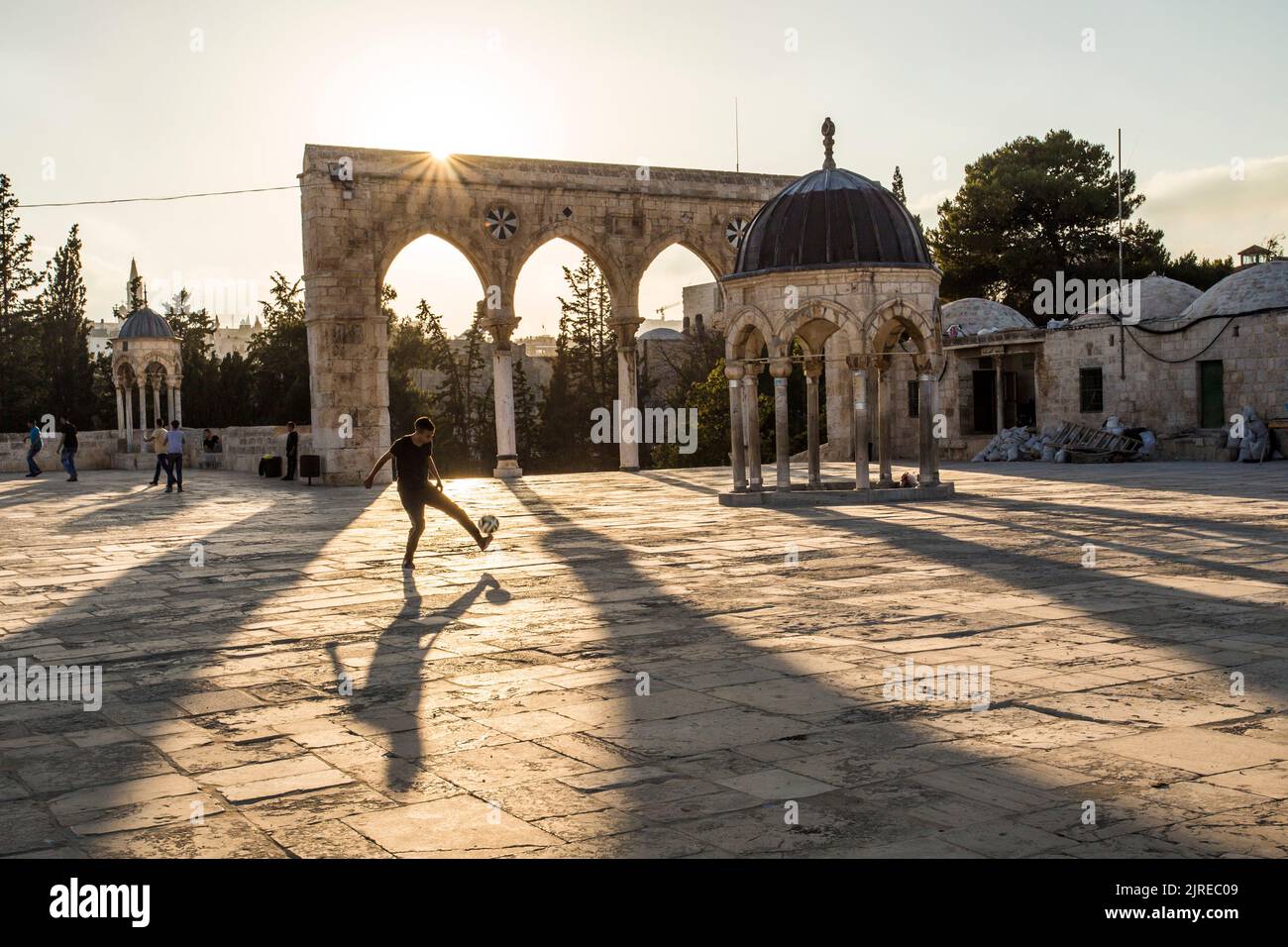 Al-Quds Al-Sharif, Al-Aqsa Mosque, the Holy Dome of the Rock, the ...