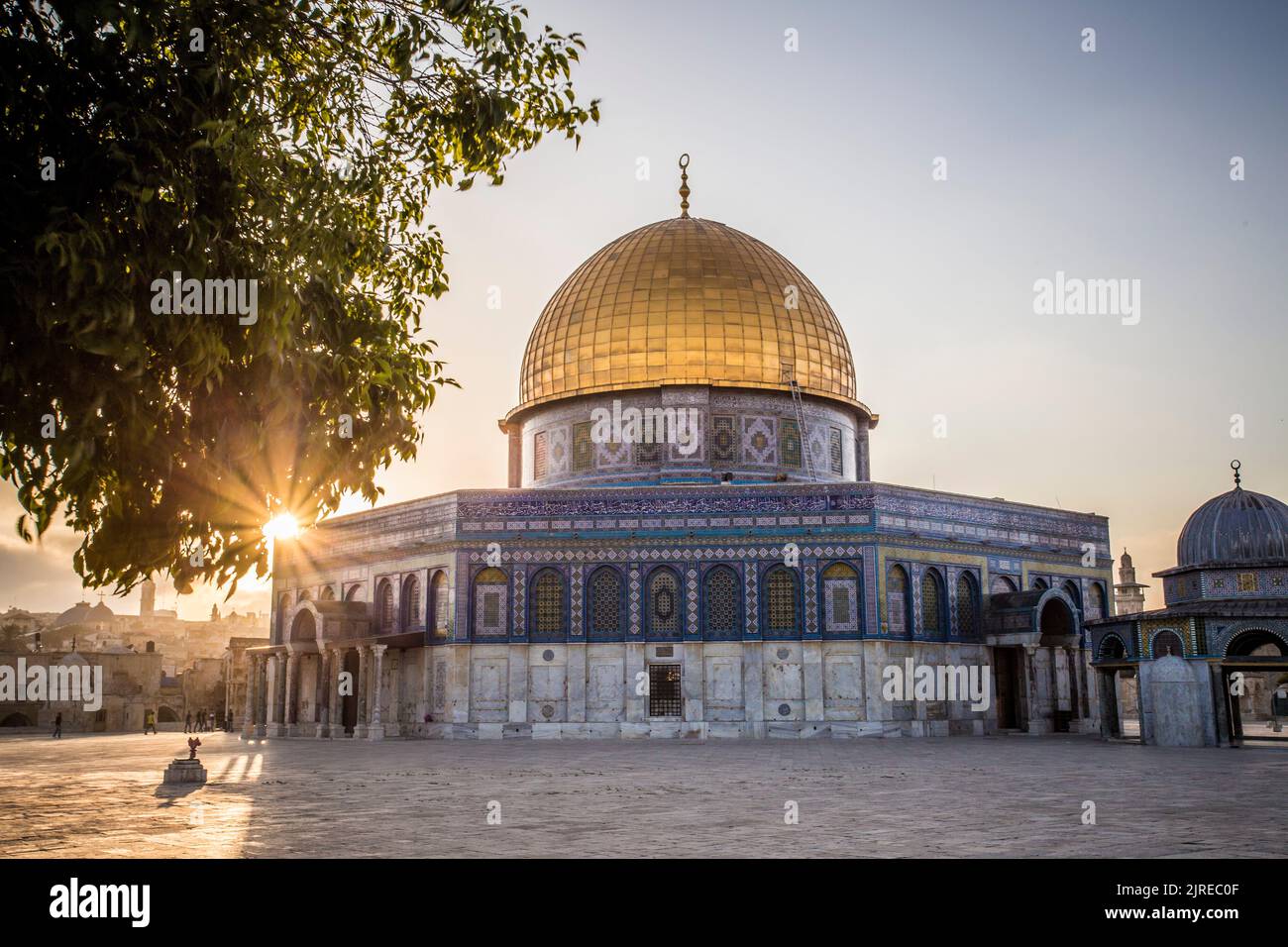 Al-Quds Al-Sharif, Al-Aqsa Mosque, the Holy Dome of the Rock, the ...