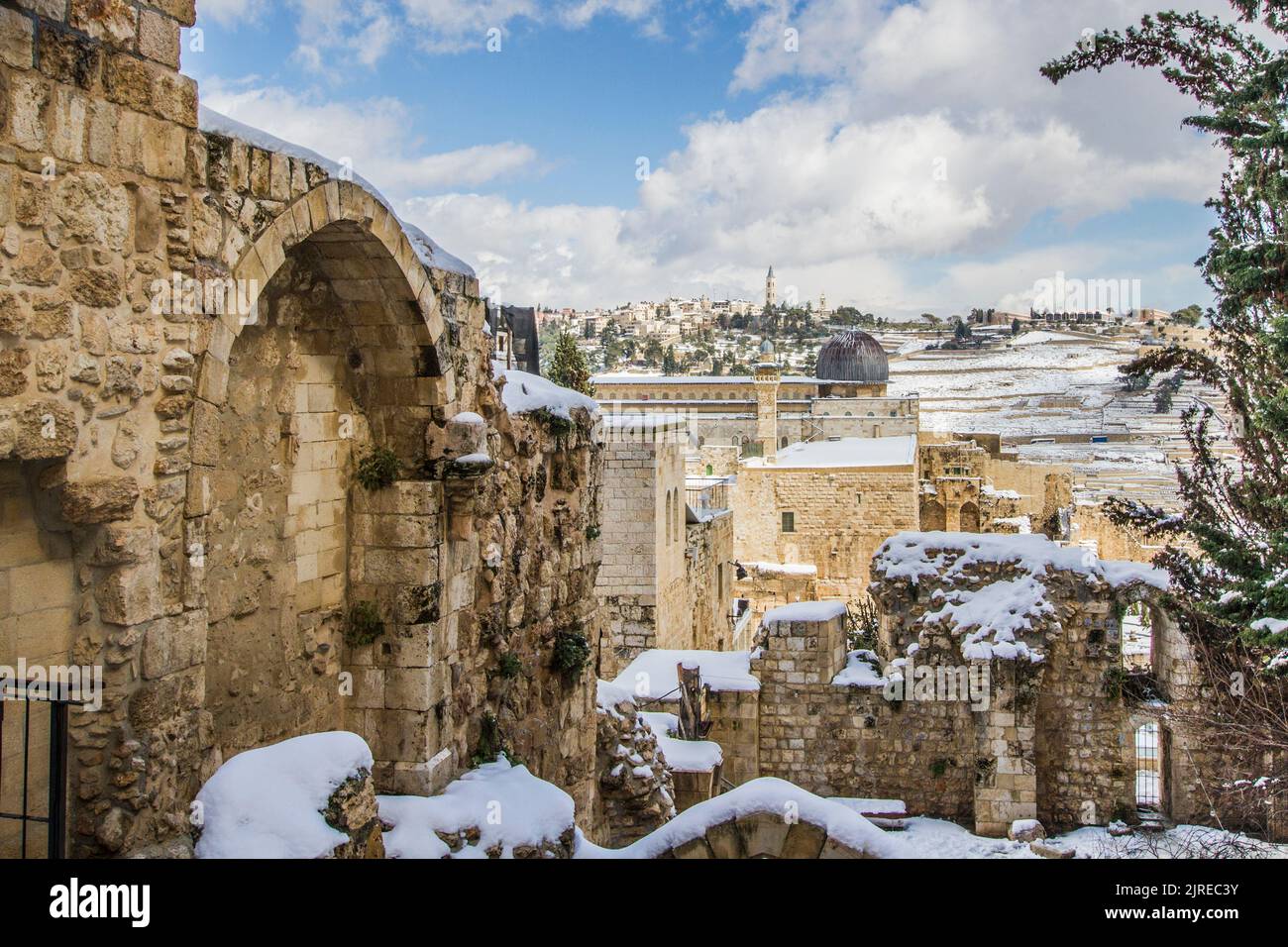 Al-Quds Al-Sharif, Al-Aqsa Mosque, the Holy Dome of the Rock, the ...