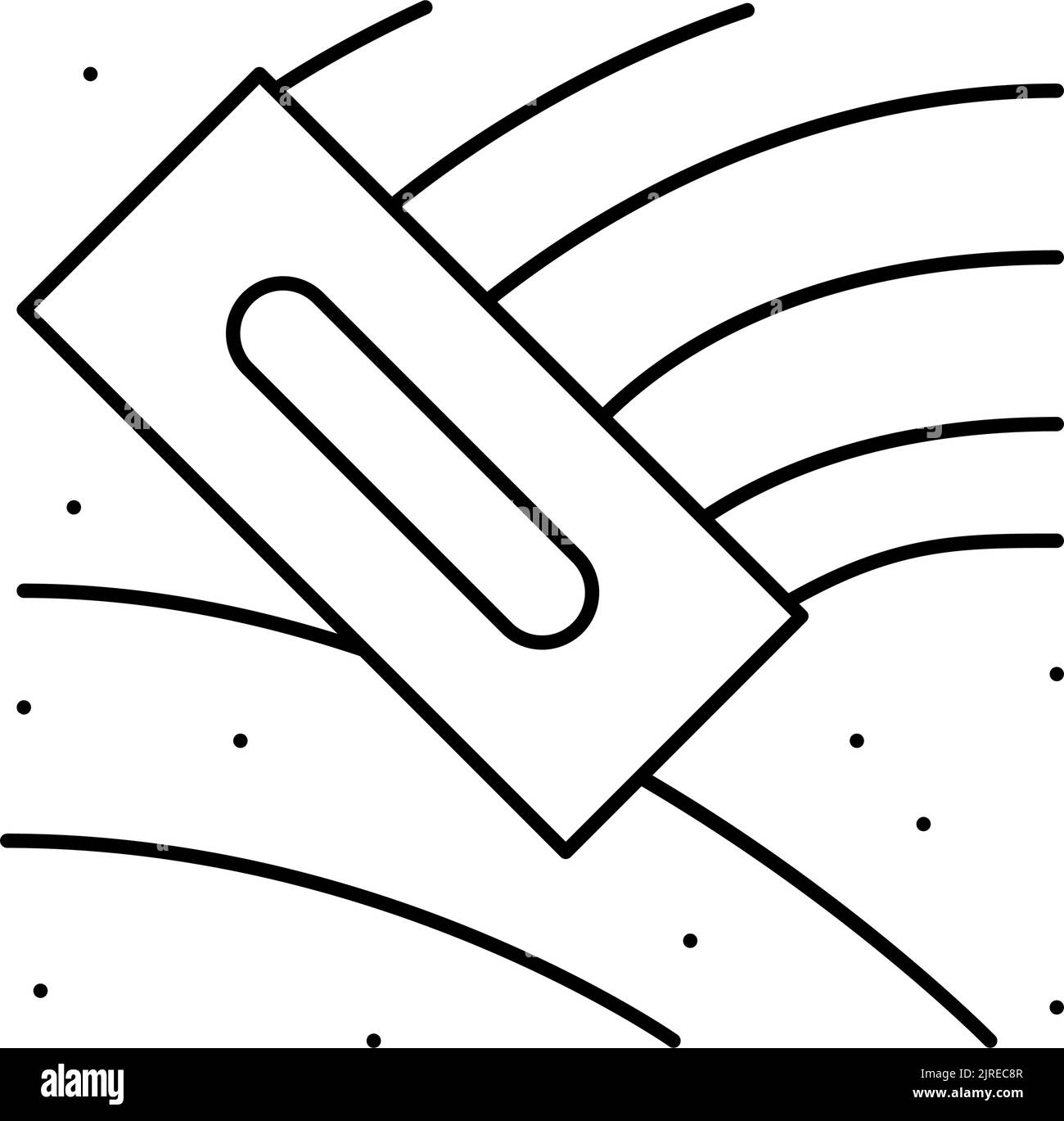 wall putty line icon vector illustration Stock Vector Image & Art - Alamy