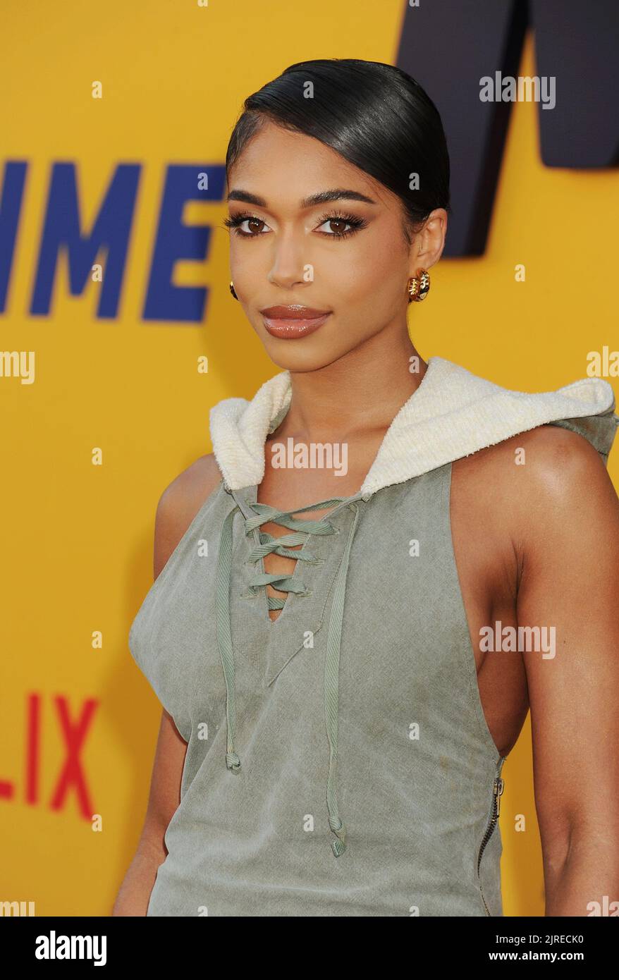 LOS ANGELES, CA - AUGUST 23: Lori Harvey attends the Los Angeles ...