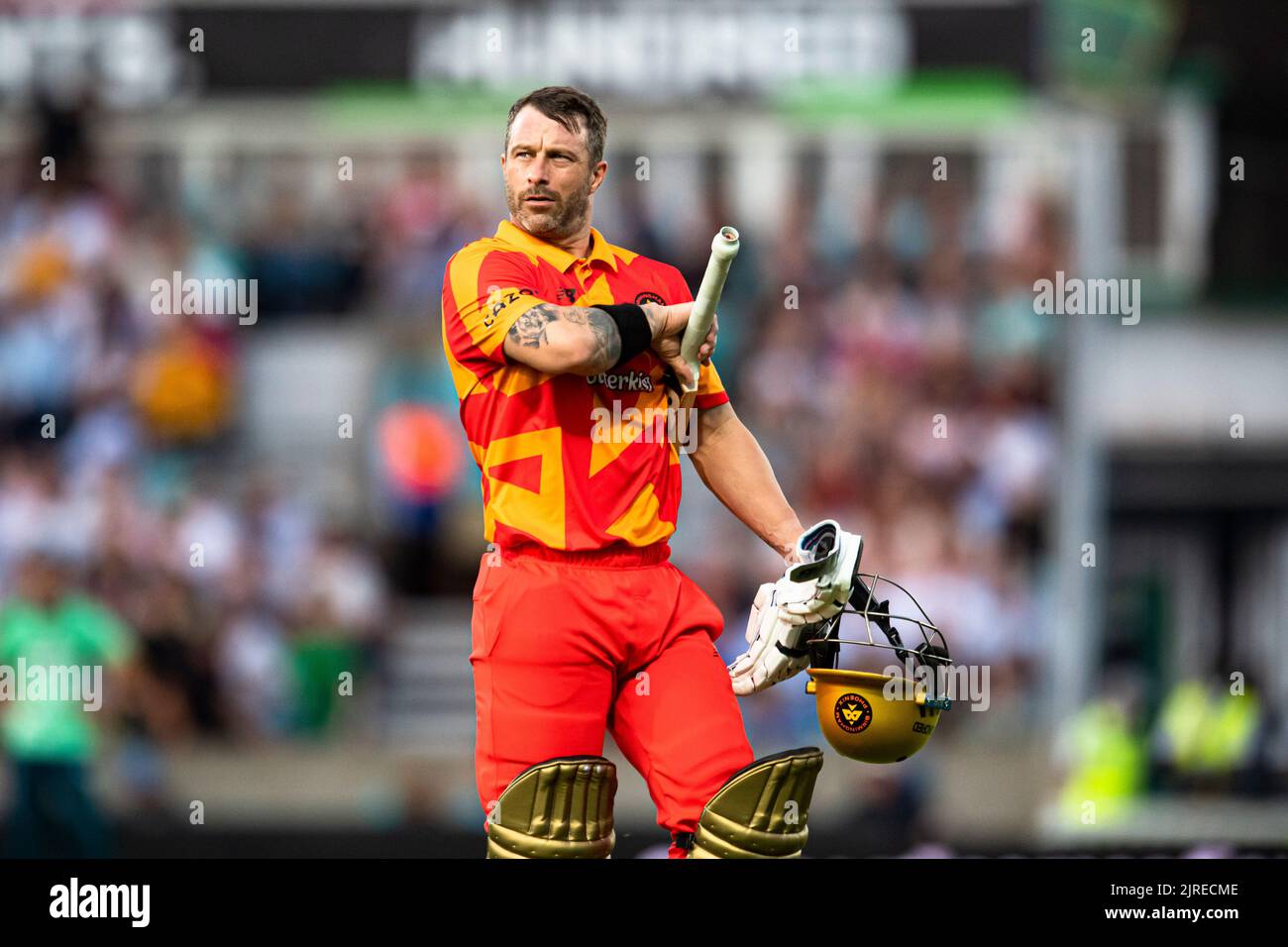 LONDON, UNITED KINGDOM. 23th Aug, 2022. Matthew Wade of Birmingham ...