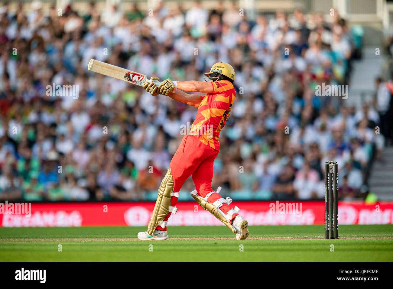 The hundred oval invincibles vs birmingham phoenix hi-res stock ...