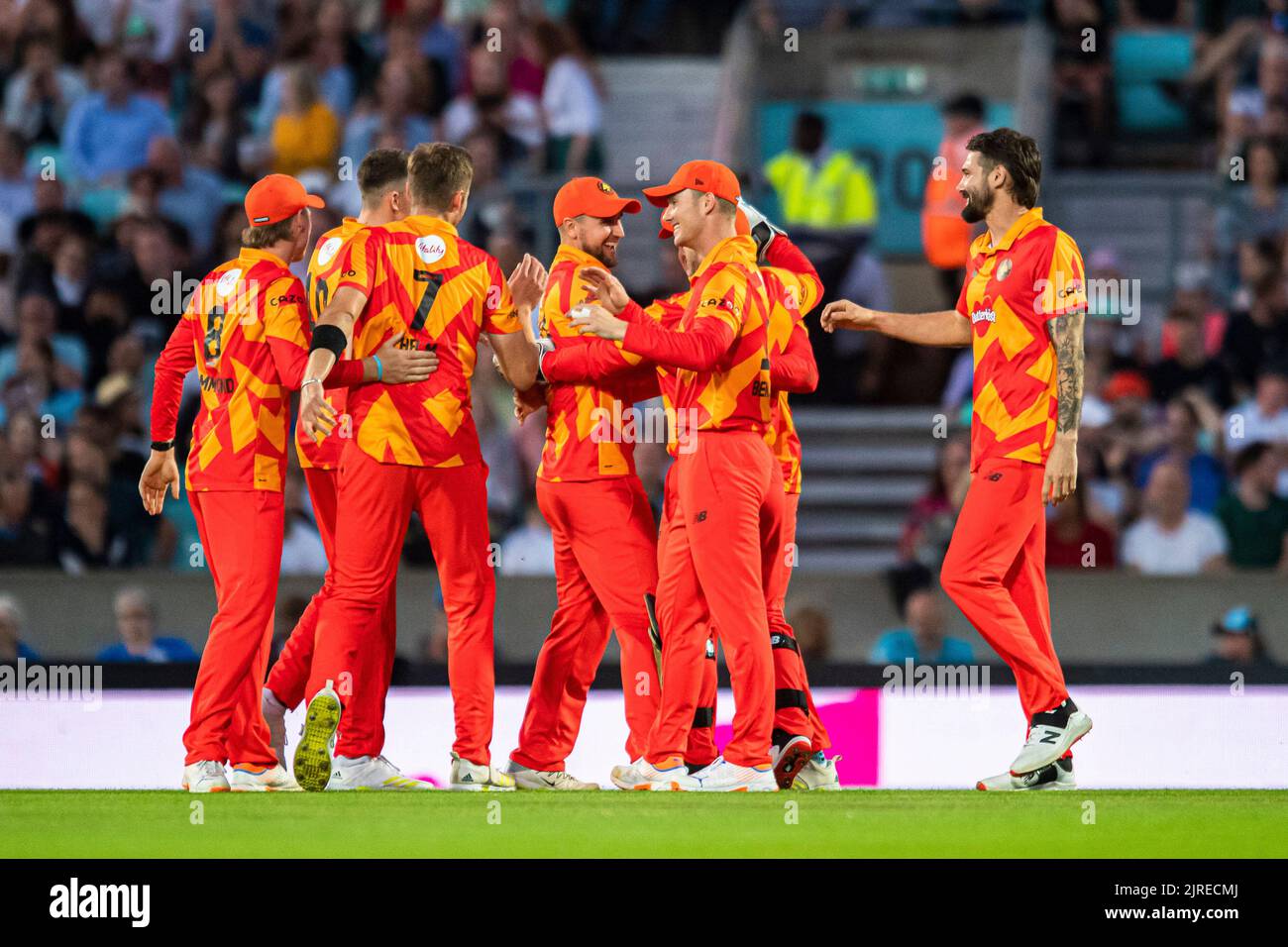 The hundred oval invincibles vs birmingham phoenix hi-res stock ...