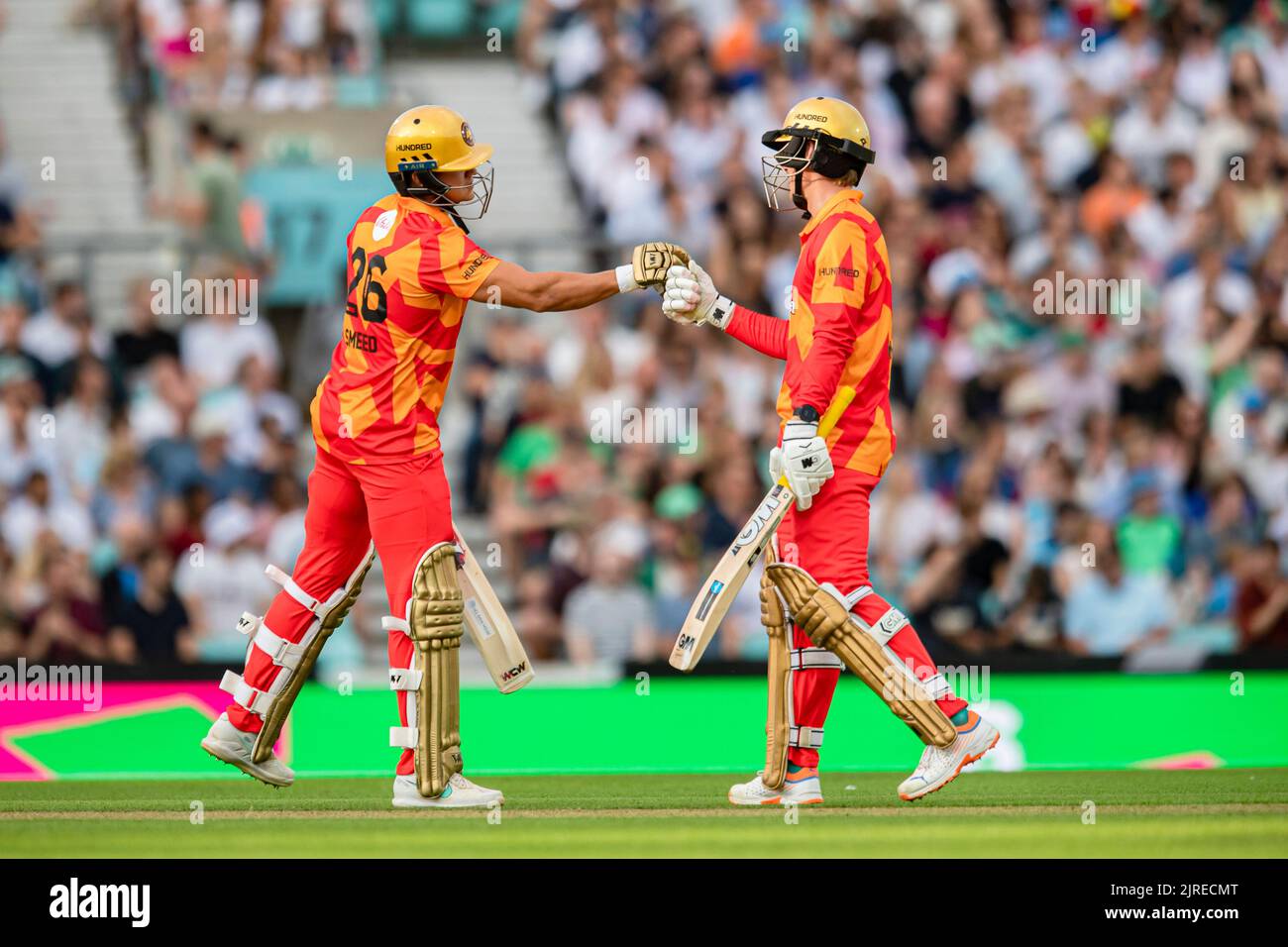 LONDON, UNITED KINGDOM. 23th Aug, 2022. Miles Hammond of Birmingham ...