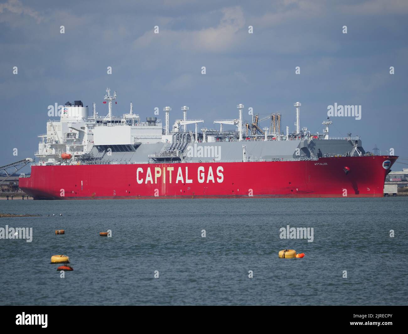 Queenborough, Kent, UK. 24th Aug, 2022. The first Australian gas ...