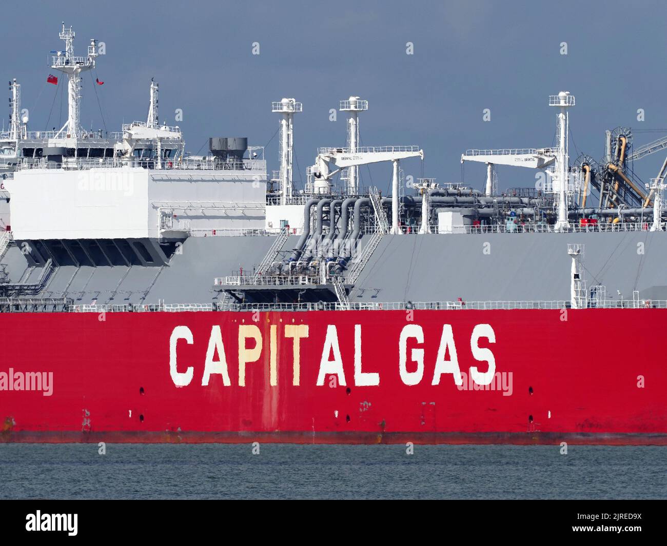 Queenborough, Kent, UK. 24th Aug, 2022. The first Australian gas ...