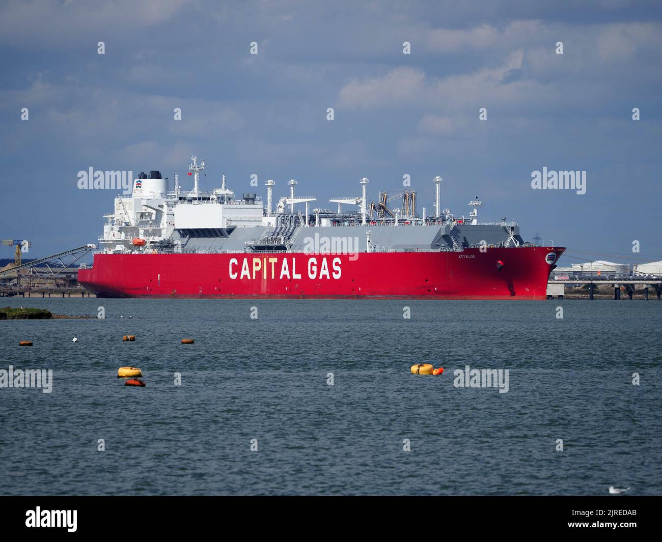 Queenborough, Kent, UK. 24th Aug, 2022. The first Australian gas ...