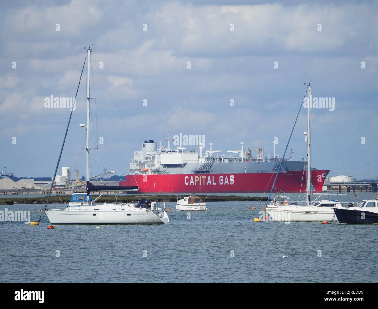 Queenborough, Kent, UK. 24th Aug, 2022. The first Australian gas ...