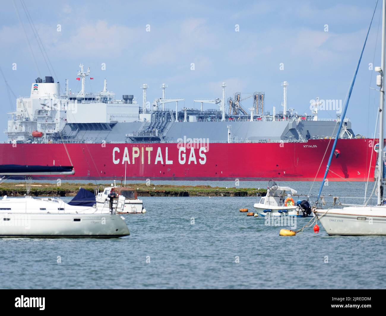 Queenborough, Kent, UK. 24th Aug, 2022. The first Australian gas ...