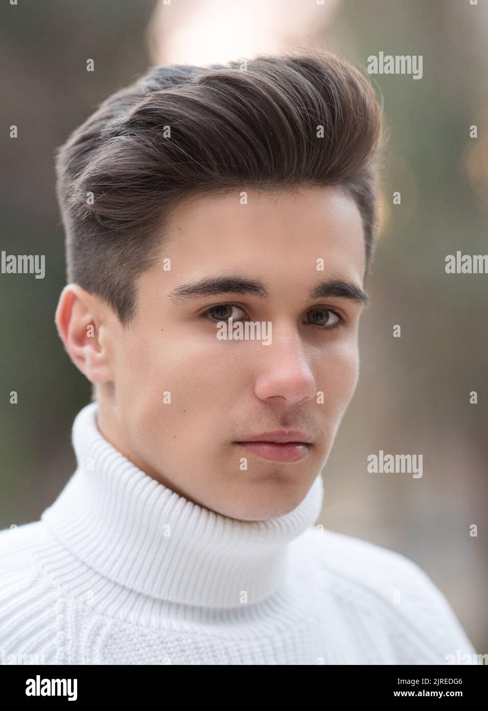 Beautiful portrait handsome adult man hi-res stock photography and ...