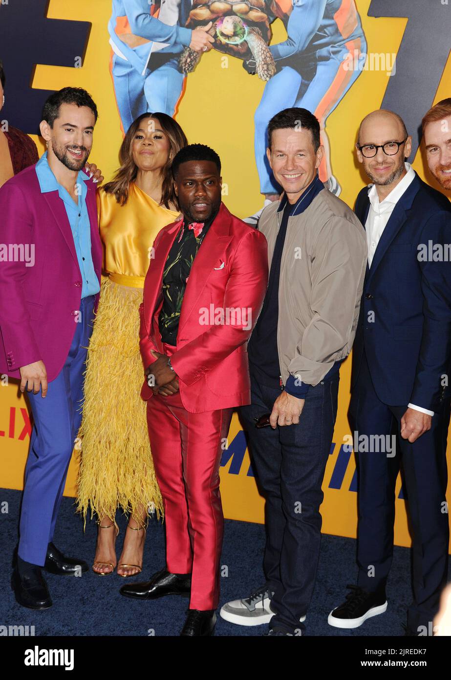 LOS ANGELES, CA - AUGUST 23: (L-R) Luis Gerardo Méndez, Regina Hall ...