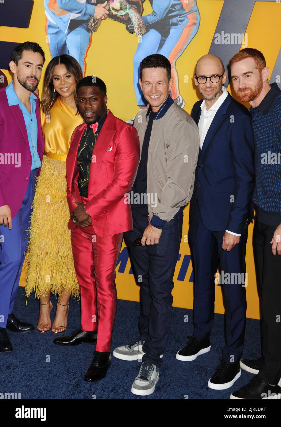LOS ANGELES, CA - AUGUST 23: (L-R) Luis Gerardo Méndez, Regina Hall ...