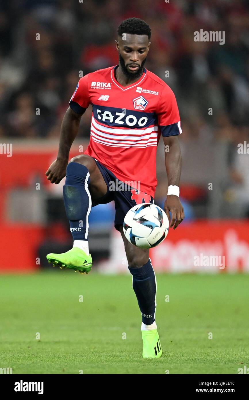 LILLE - Jonathan Bamba of Lille OSC during the French Ligue 1 match ...