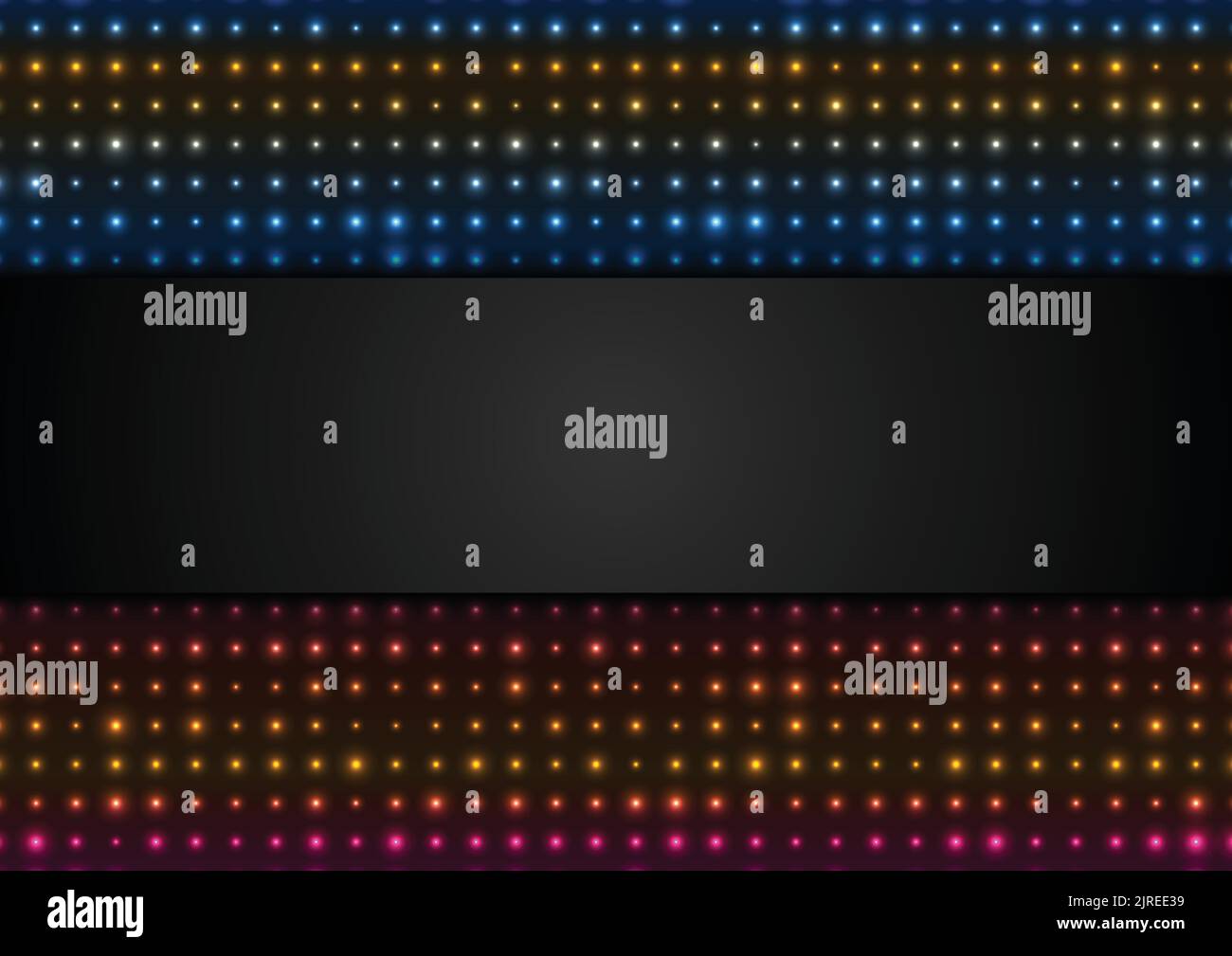 Neon led lights abstract glowing background. Vector design Stock Vector ...