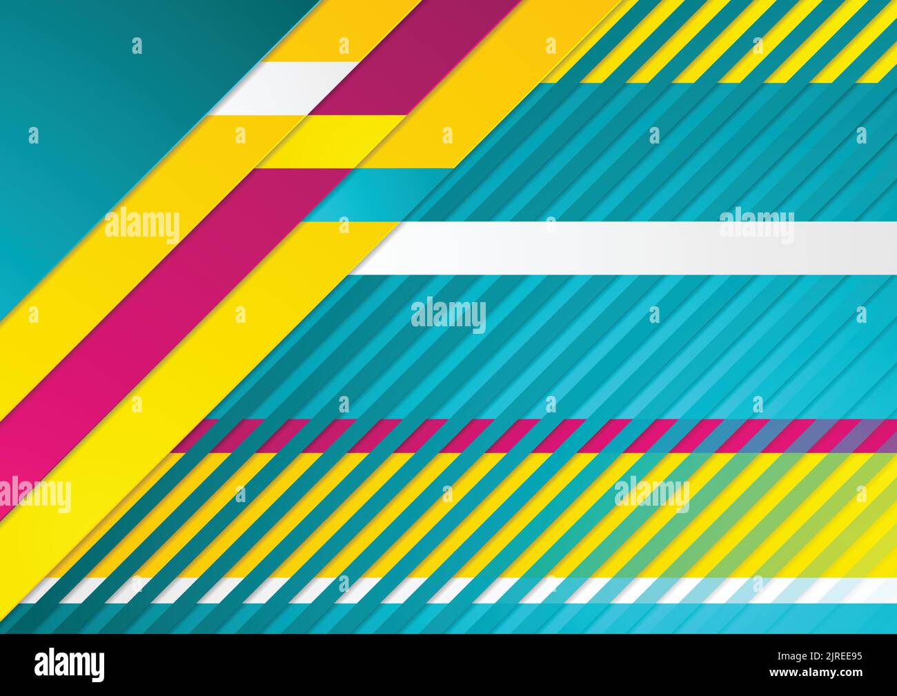 Colorful abstract technology corporate background. Vector design Stock ...