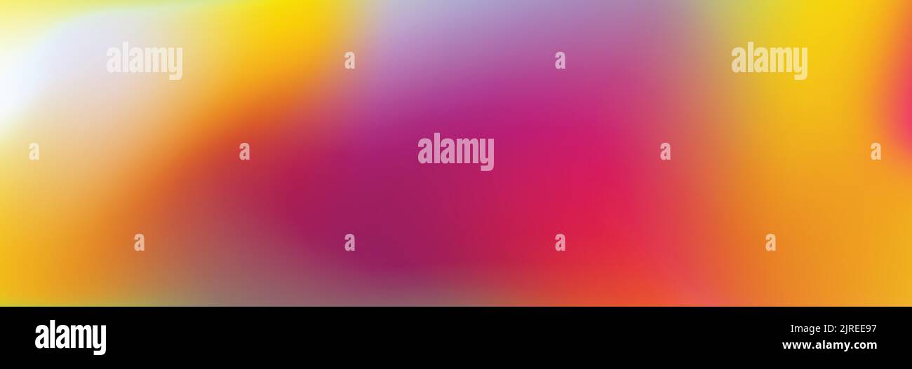 Abstract colorful soft gradient pastel banner. Bright holographic ...