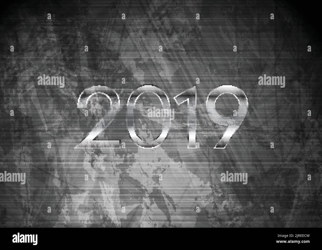 2019 new year on Stock Vector Images - Alamy