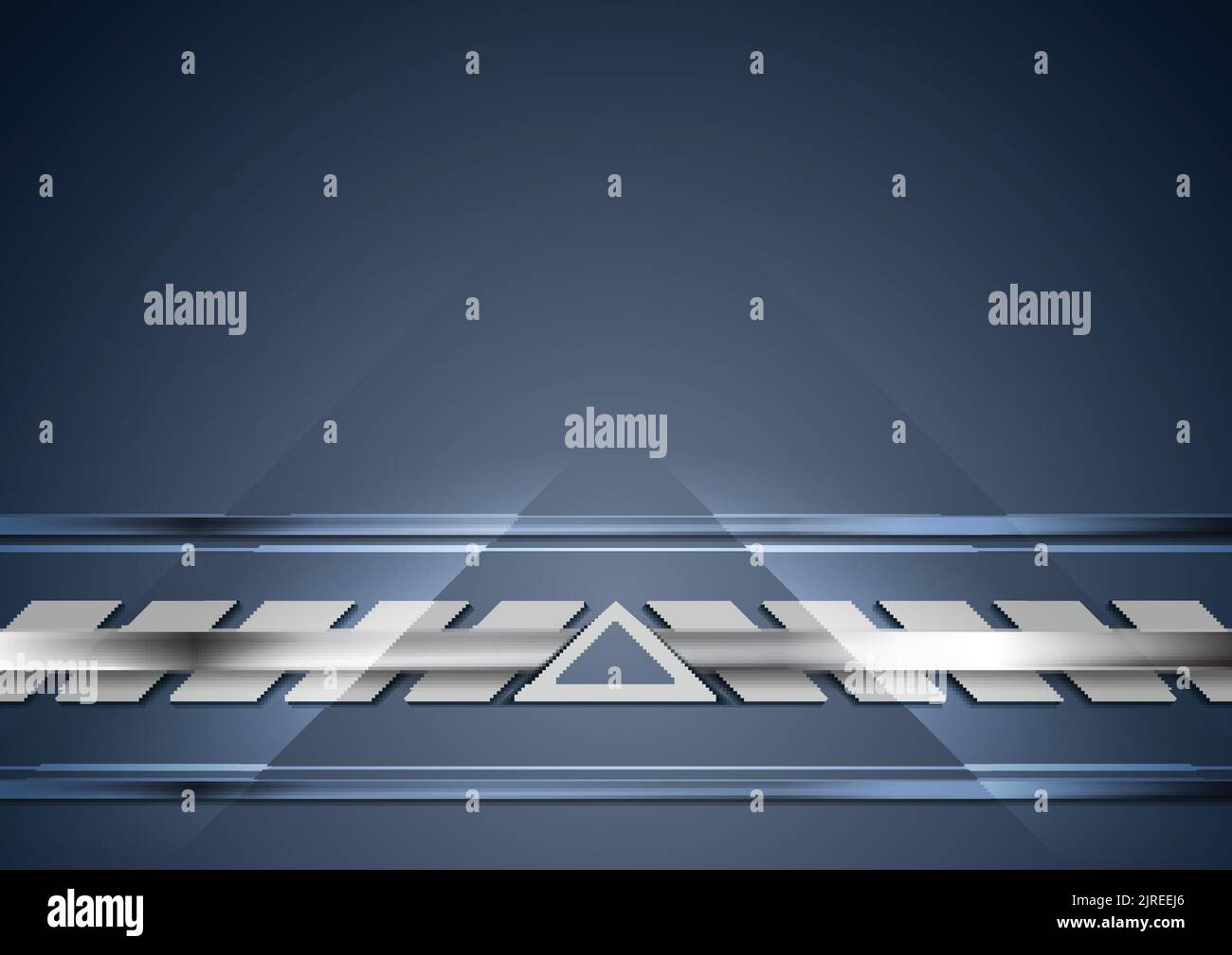 Blue and silver technology abstract vector background Stock Vector ...