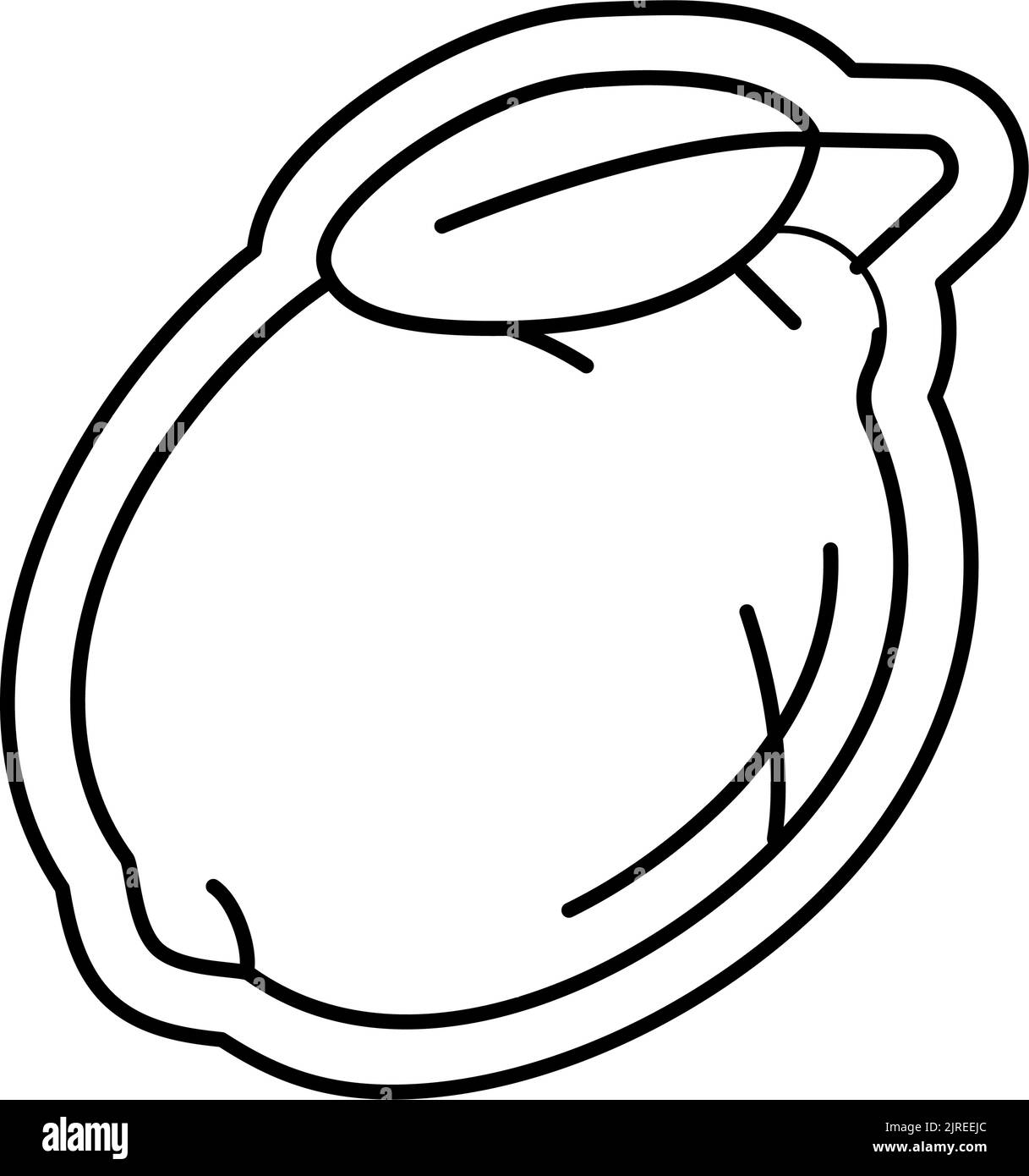 lemon slot game line icon vector illustration Stock Vector Image & Art ...