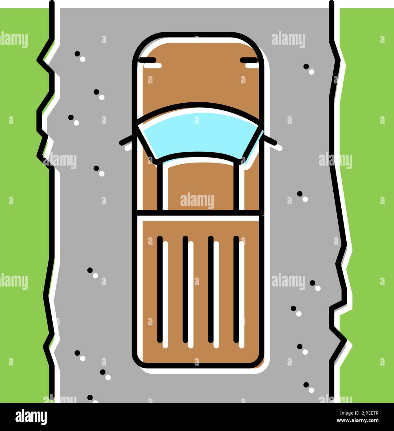 Toll collector Stock Vector Images - Alamy