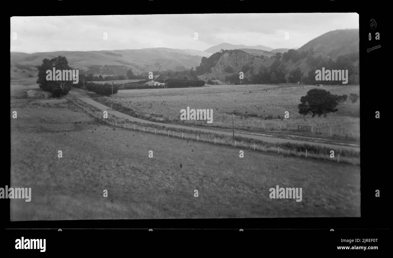 Visit to putangirua pinnacles and old maori sites hi-res stock ...