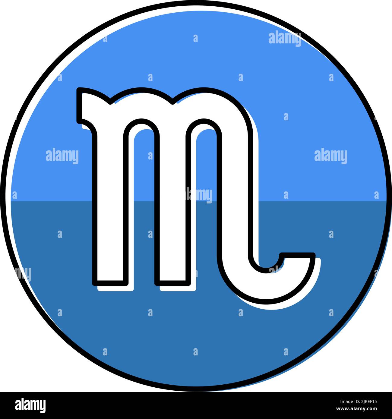 scorpio zodiac color icon vector illustration Stock Vector Image & Art ...