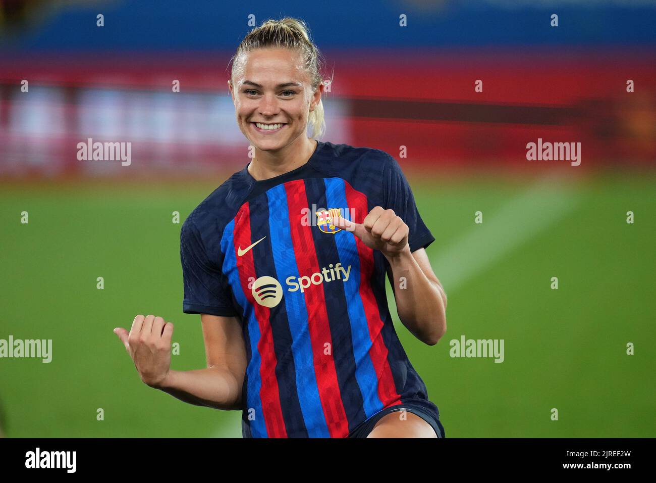 Fridolina Rolfo of FC Barcelona during the Joan Gamper Womens trophy ...
