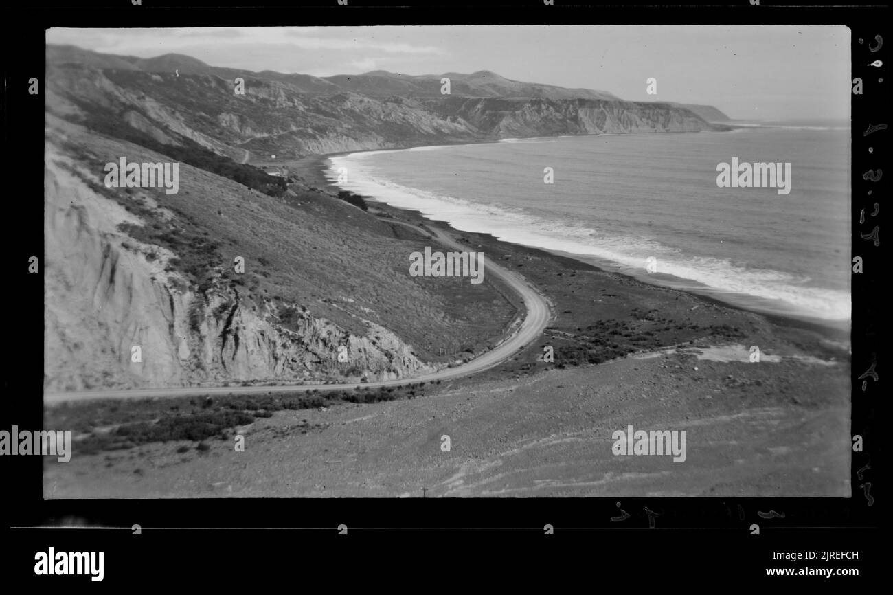 Visit to putangirua pinnacles and old maori sites hi-res stock ...