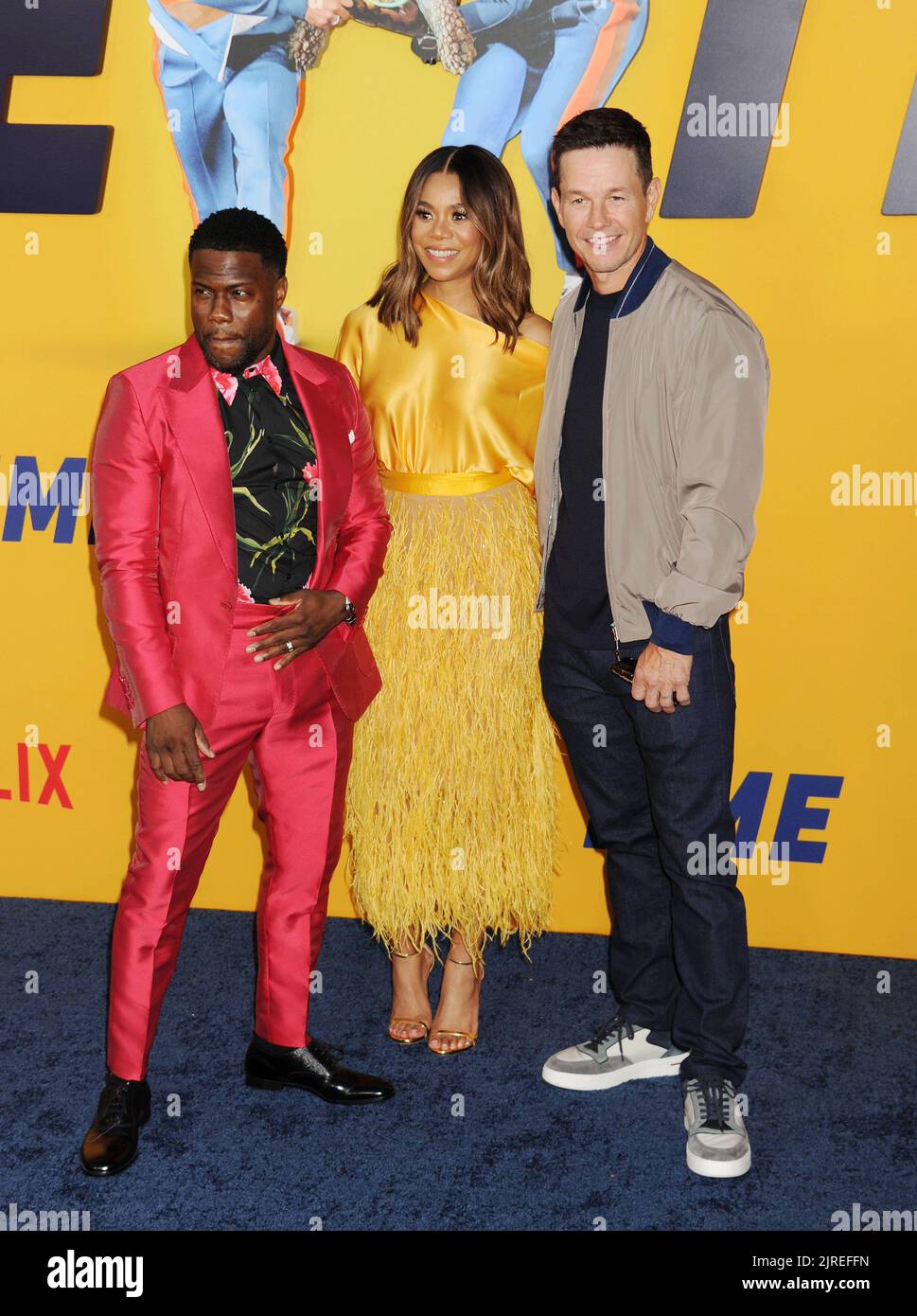 Los Angeles, Ca. 23rd Aug, 2022. (L-R) Kevin Hart, Regina Hall and Mark ...