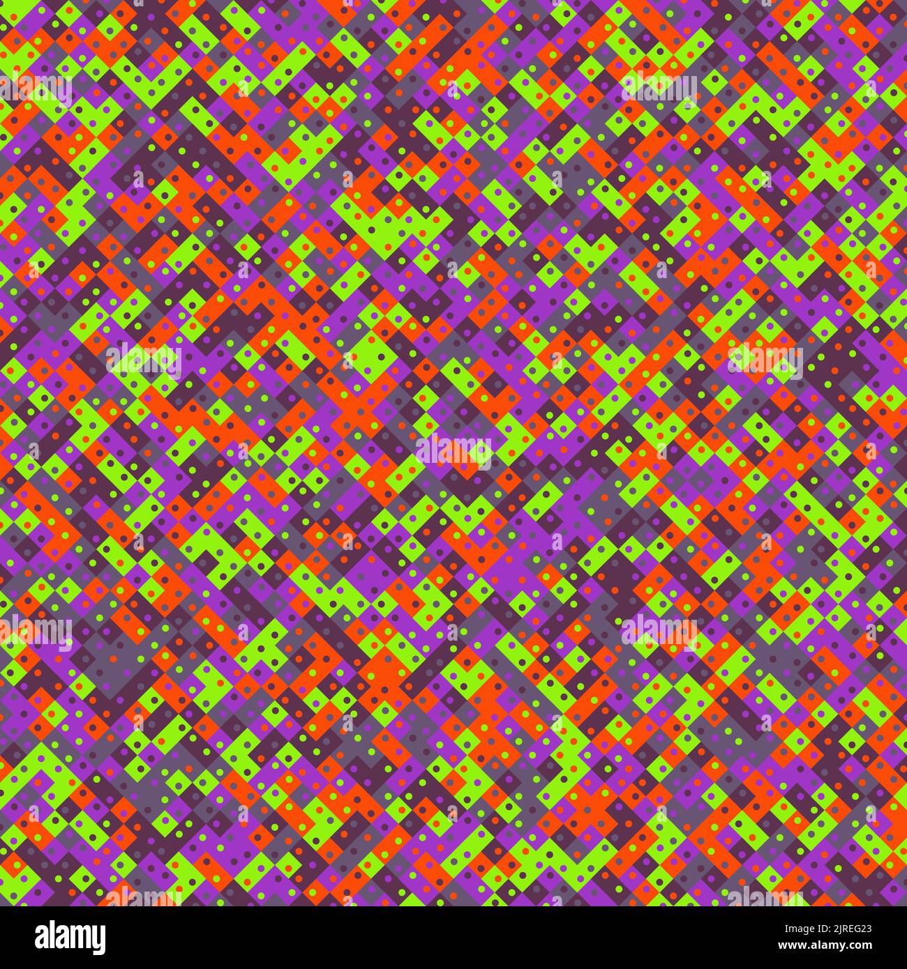 Colorised Rhombuses tiles tessellation pattern illustration Stock ...