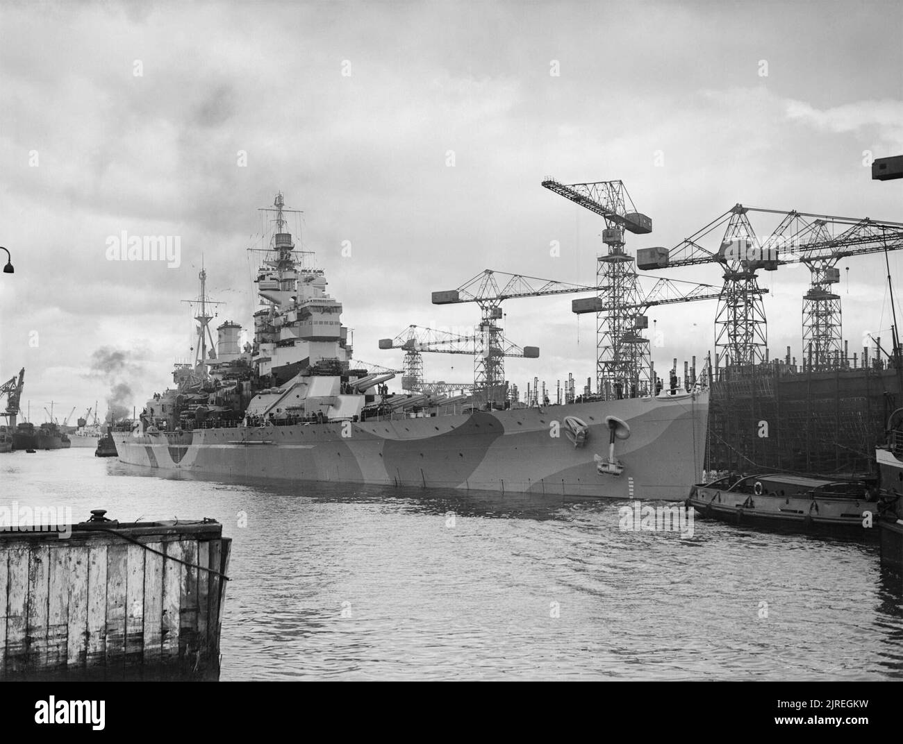 The Royal Navy during the Second World War After completion, the ...
