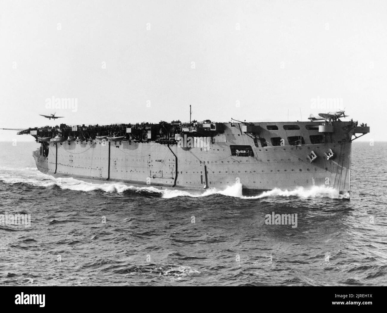 The Royal Navy during the Second World War HMS ARGUS operating off the ...