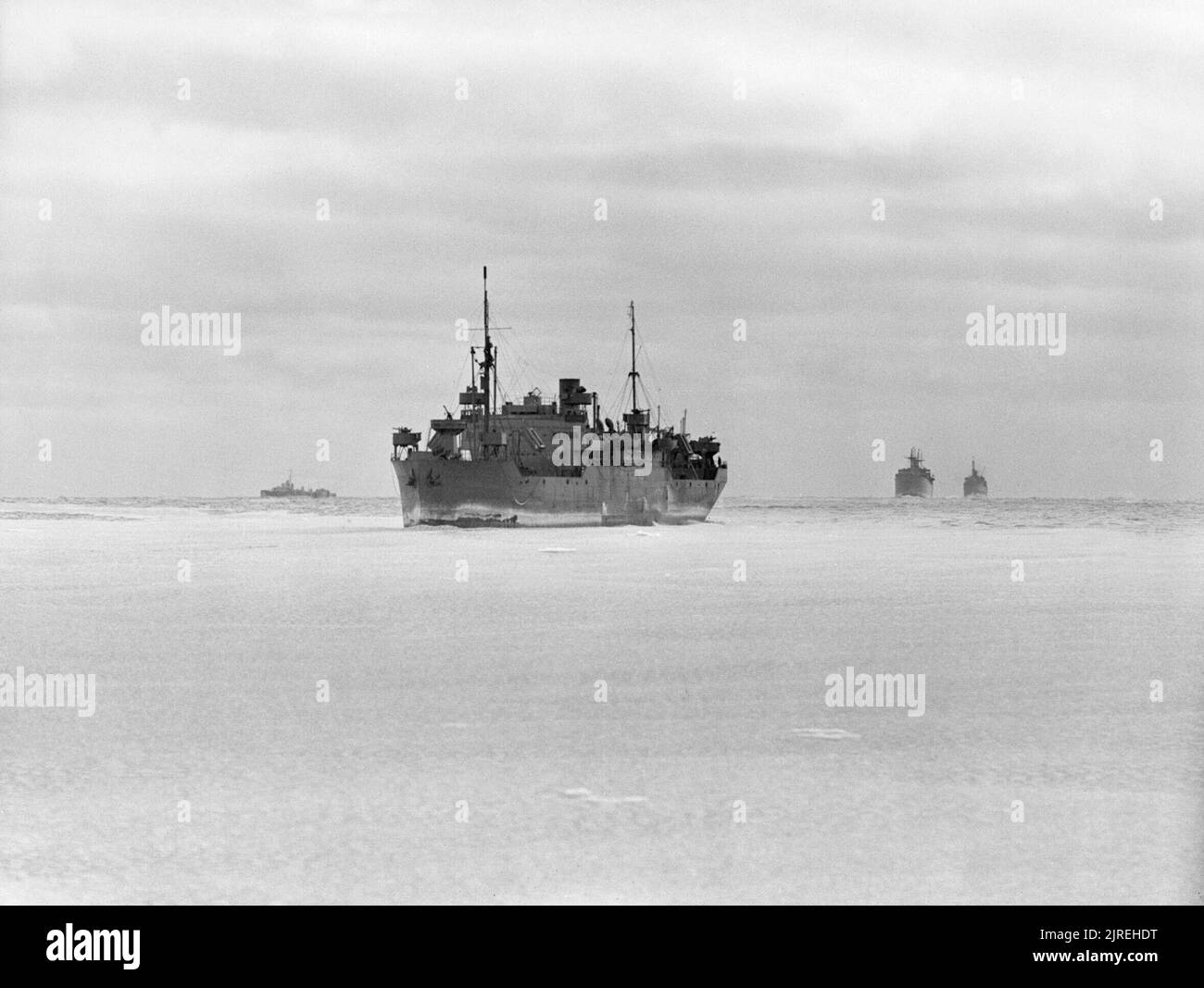 The Royal Navy during the Second World War Merchant ships on northern ...