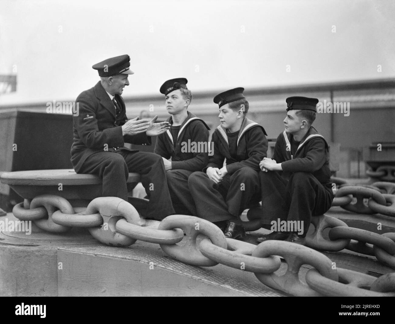 The Royal Navy during the Second World War The youngest members of the ...