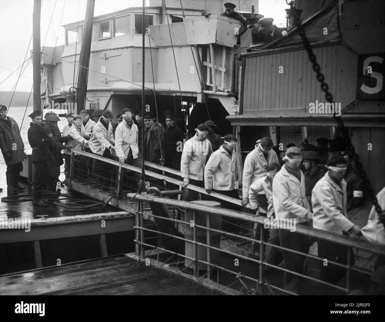 The Royal Navy during the Second World War Blindfolded SCHARNHORST ...