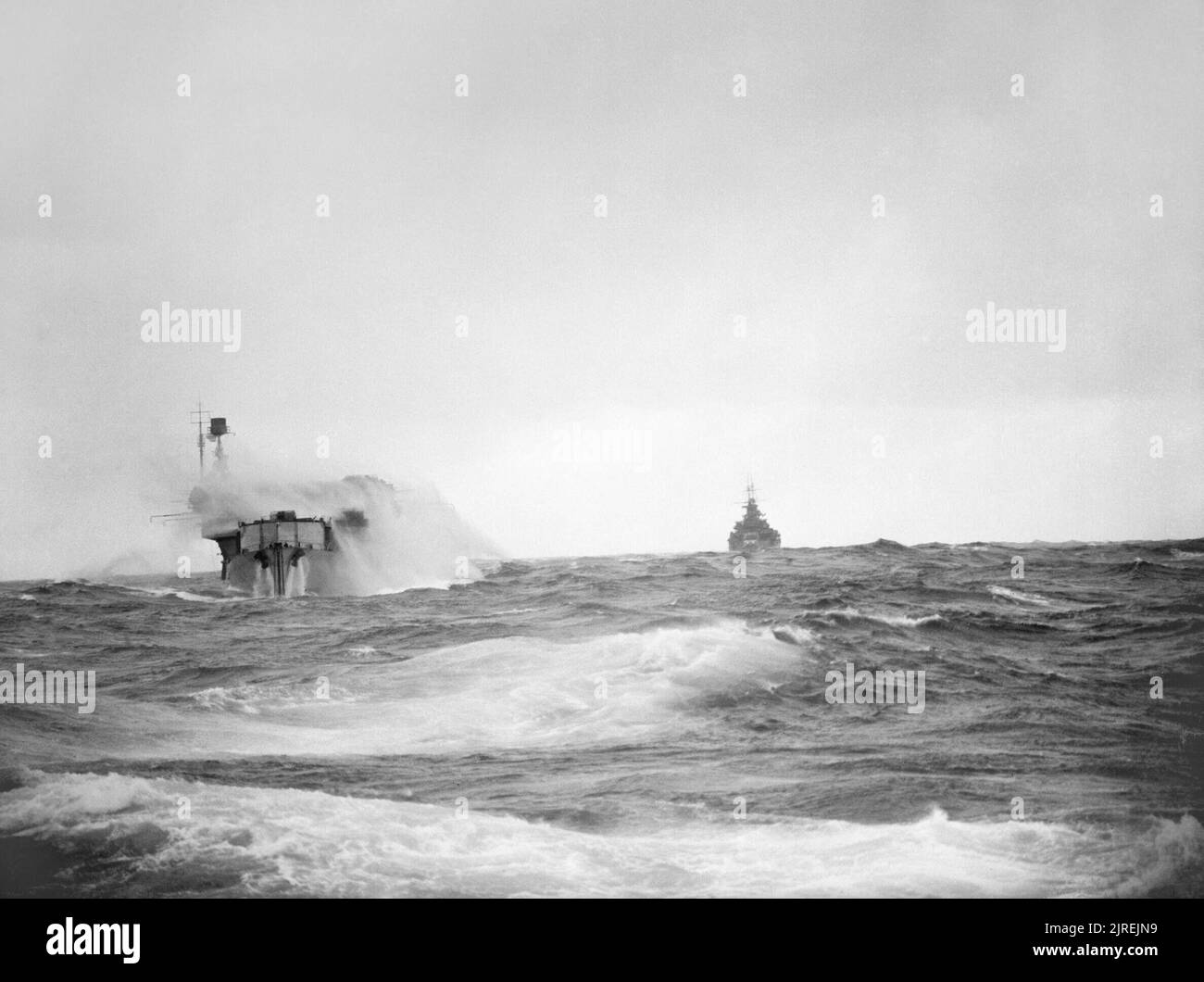 The Royal Navy during the Second World War The aircraft carrier HMS ...