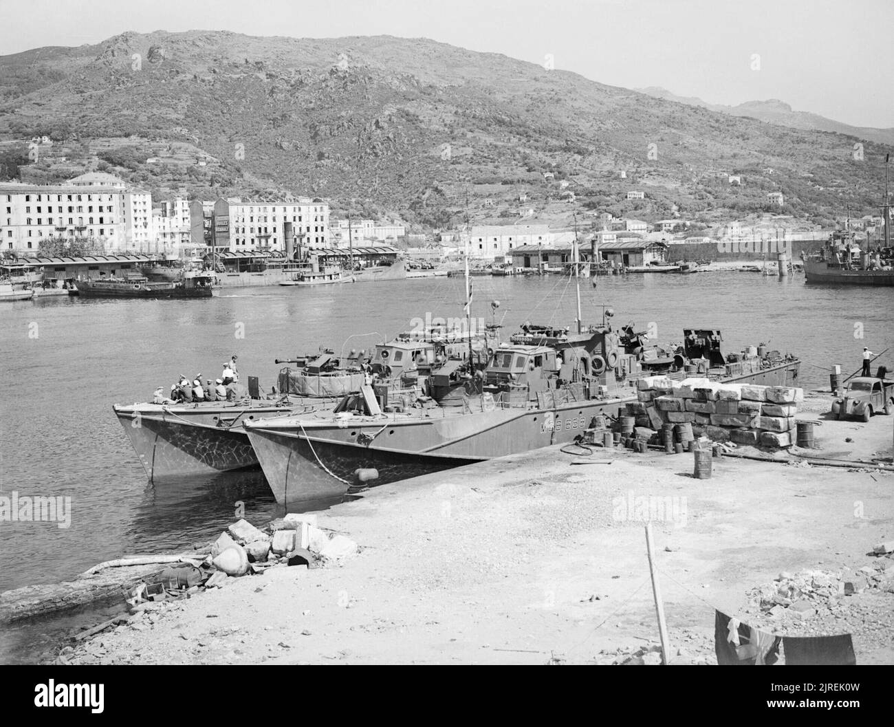 The Royal Navy during the Second World War View of the advanced coastal ...