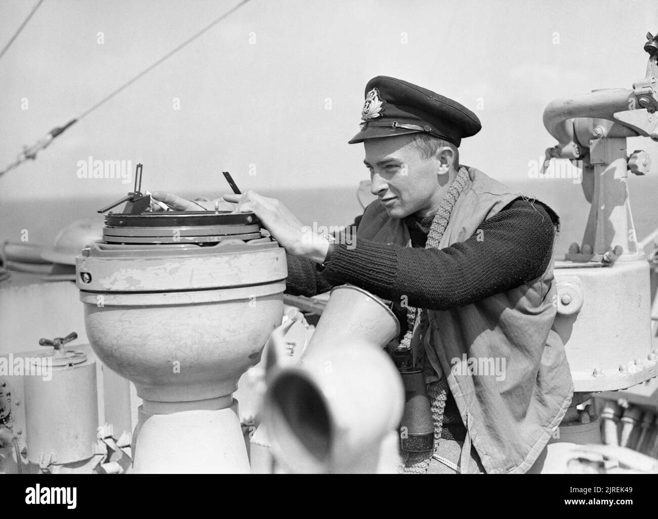 The Royal Navy during the Second World War Sub Lieutenant Anthony Large ...