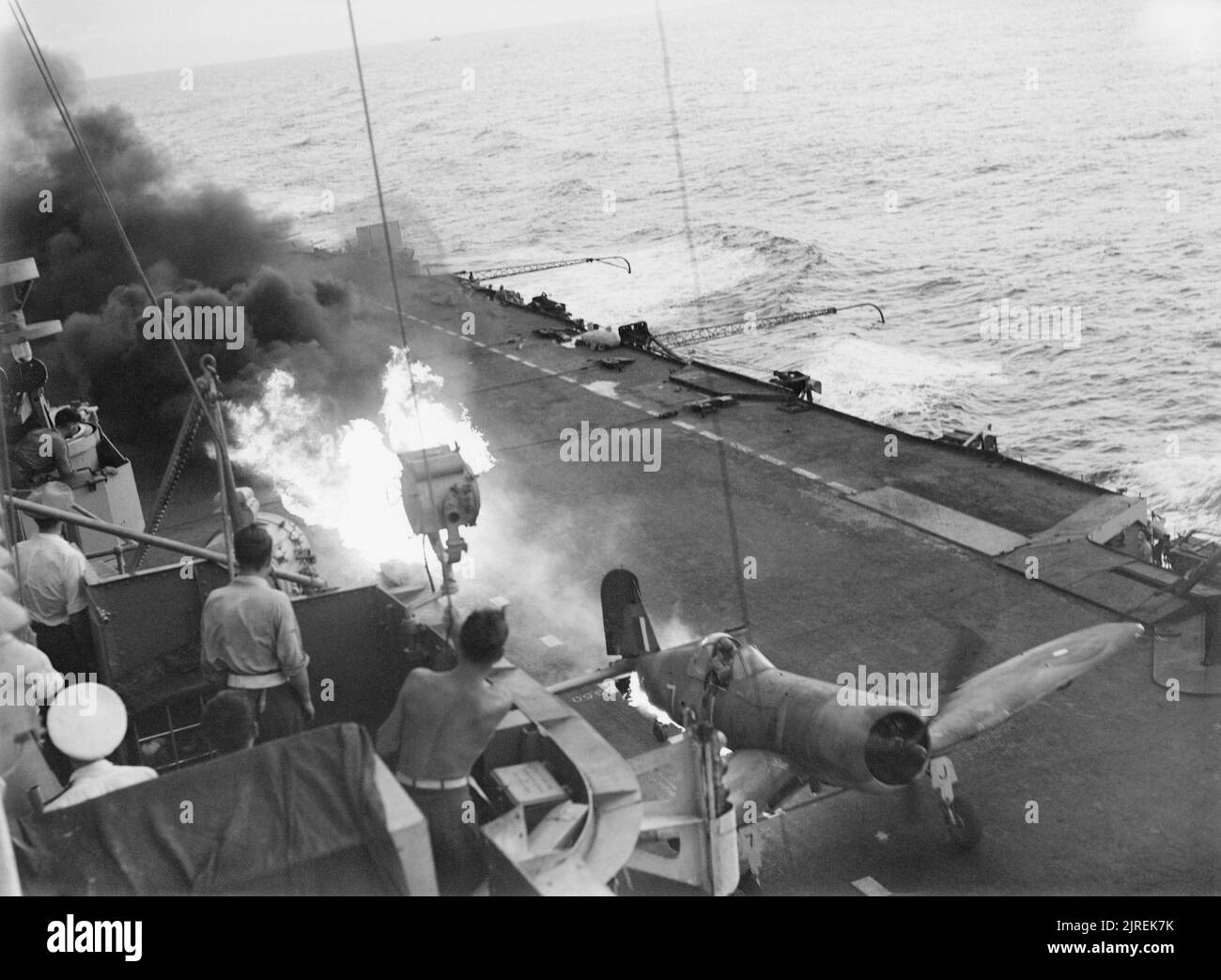 Ww2 hms victorious aircraft carrier hi-res stock photography and images ...