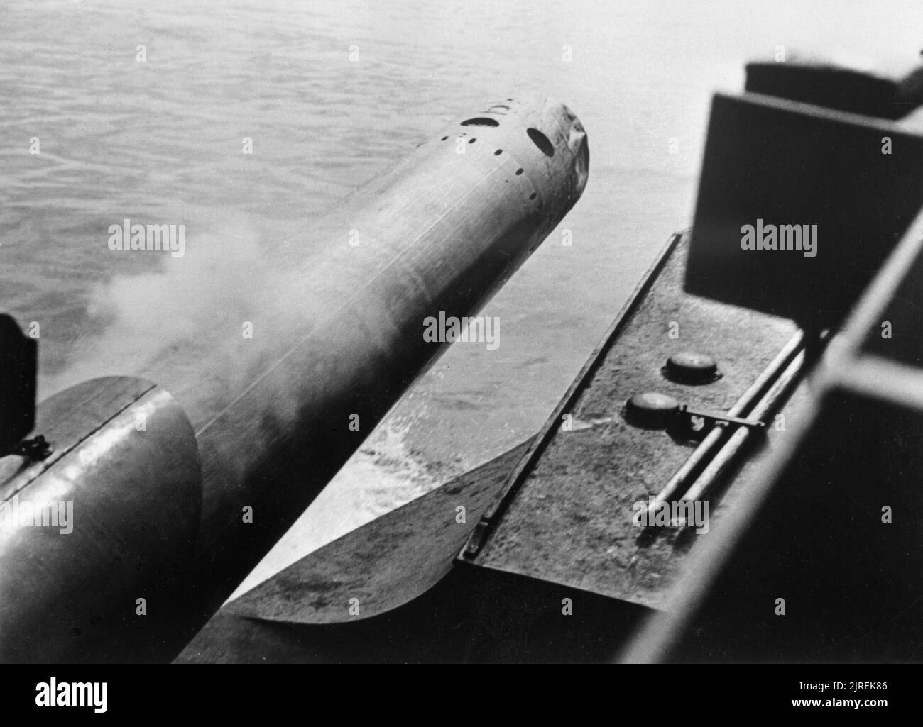 The Royal Navy during the Second World War A 21-inch torpedo being ...