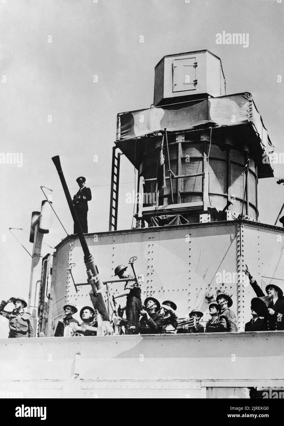 The Royal Navy during the Second World War Sea forts in the Thames ...