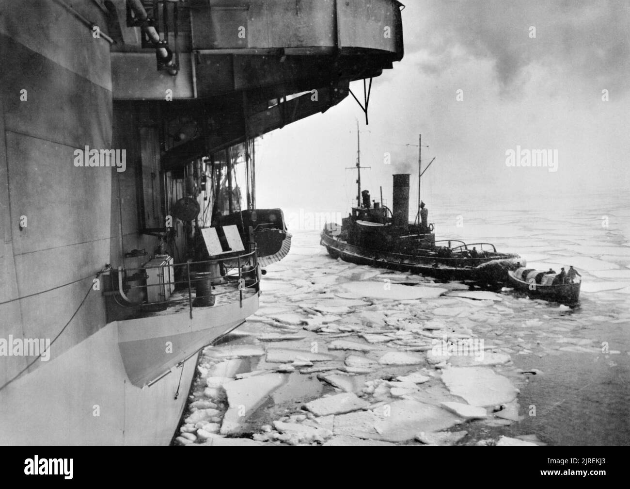 The Royal Navy during the Second World War A motor-boat from HMS ...
