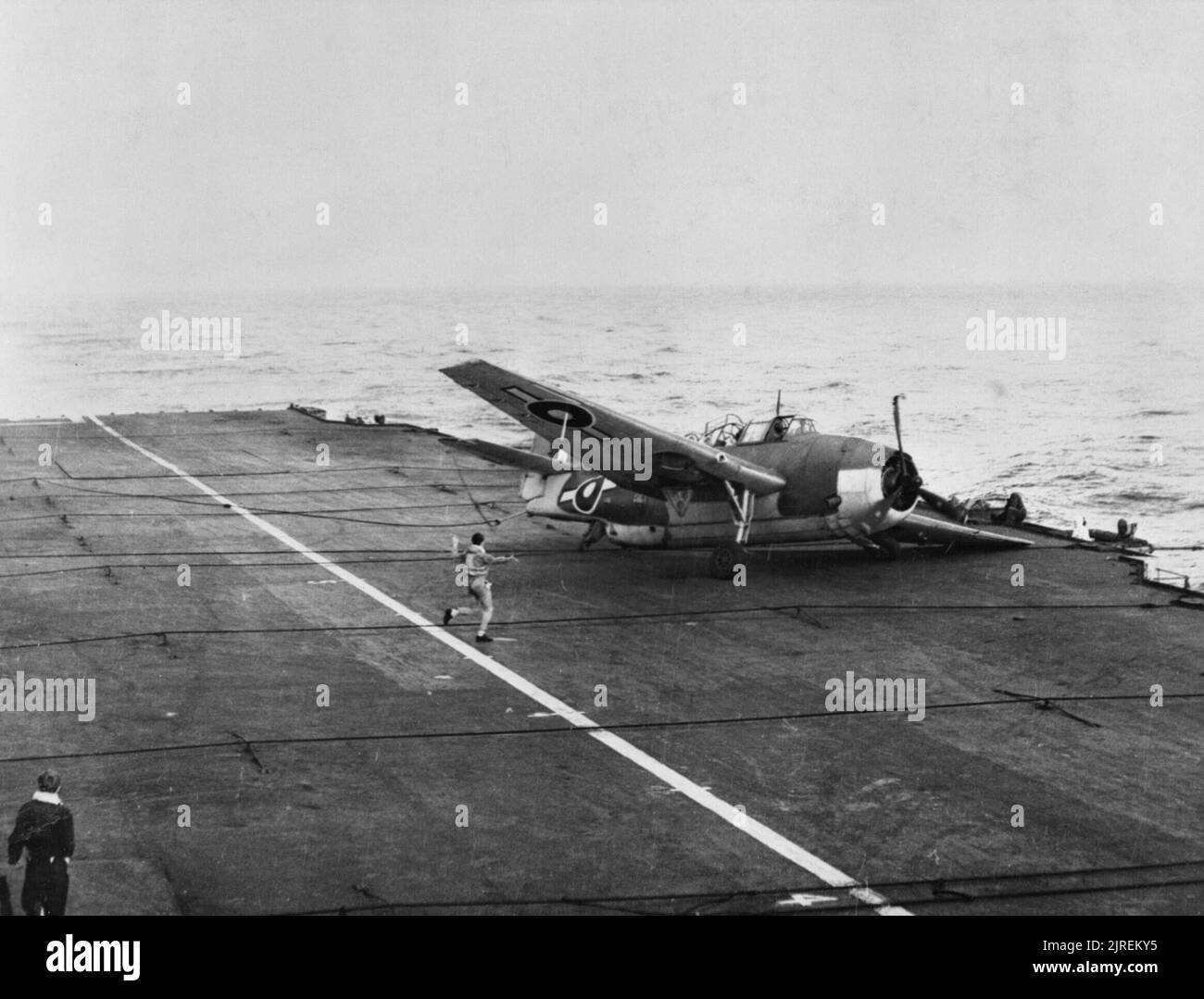 The Royal Navy during the Second World War A Grumman Avenger crash ...