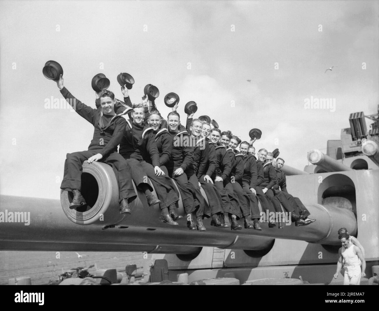 The Royal Navy during the Second World War Members of the South African ...