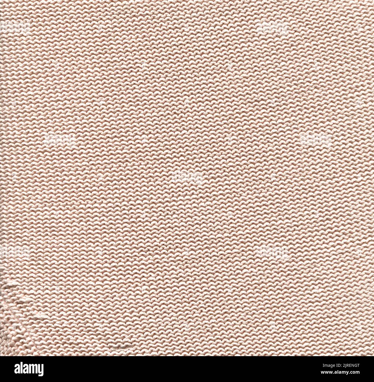 Knitted cozy faded beige texture flat lay. Cream colored sweater ...