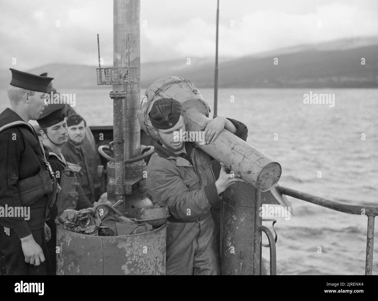 The Royal Navy during the Second World War A British naval armed guard ...