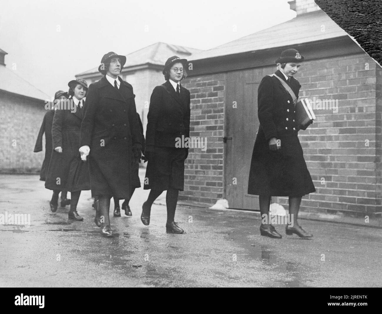 Wrns ww2 Black and White Stock Photos & Images - Alamy