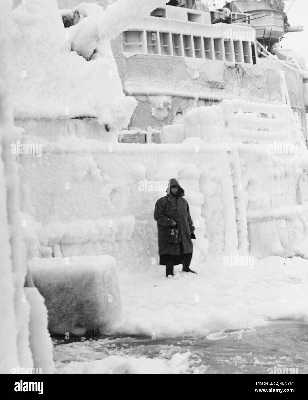HMS Belfast during the Second World War War Service 1942-1944 Arctic ...